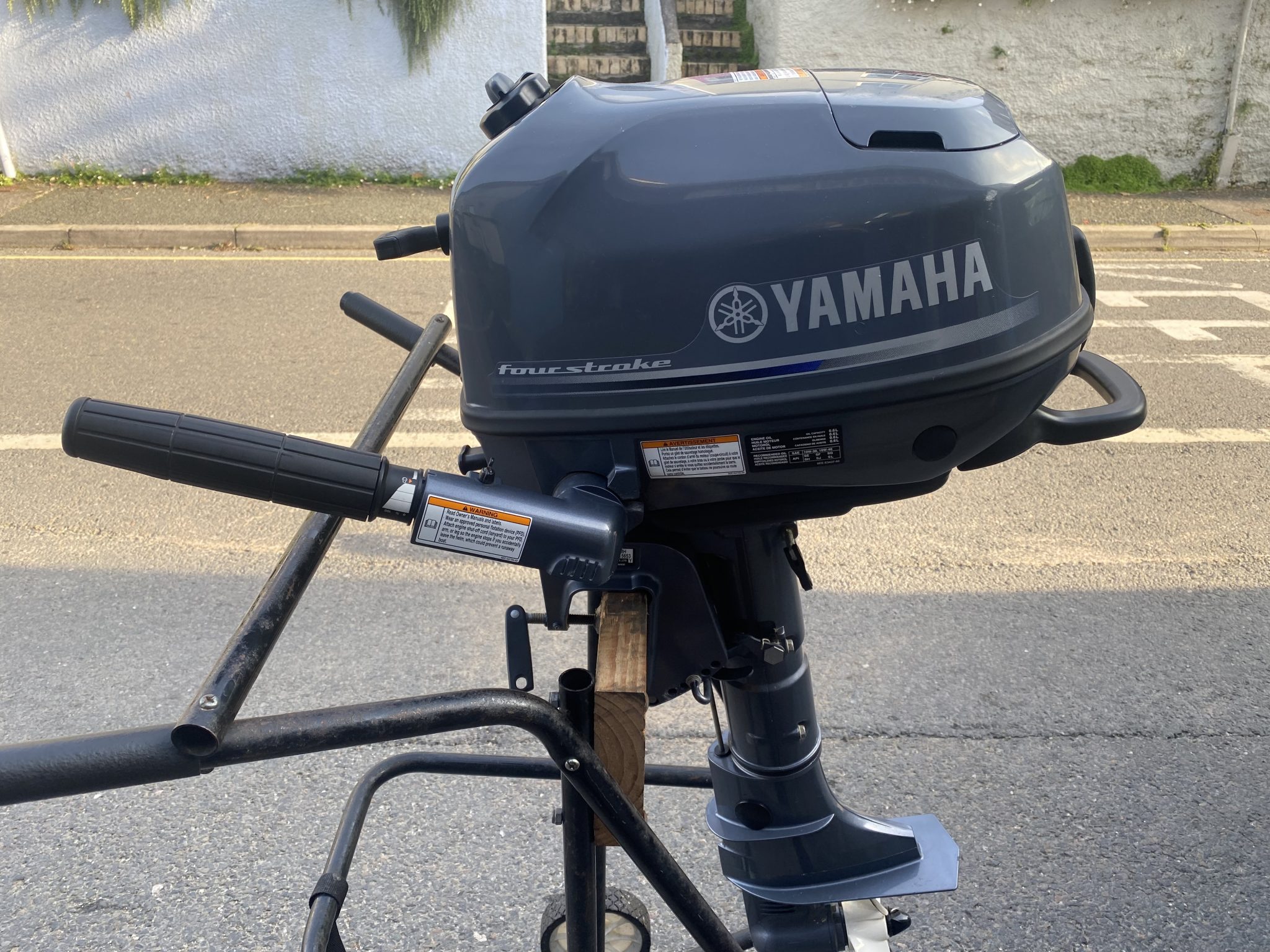 used Yamaha 6hp 4 stroke for sale £895 - Chris Hoyle Marine Ltd