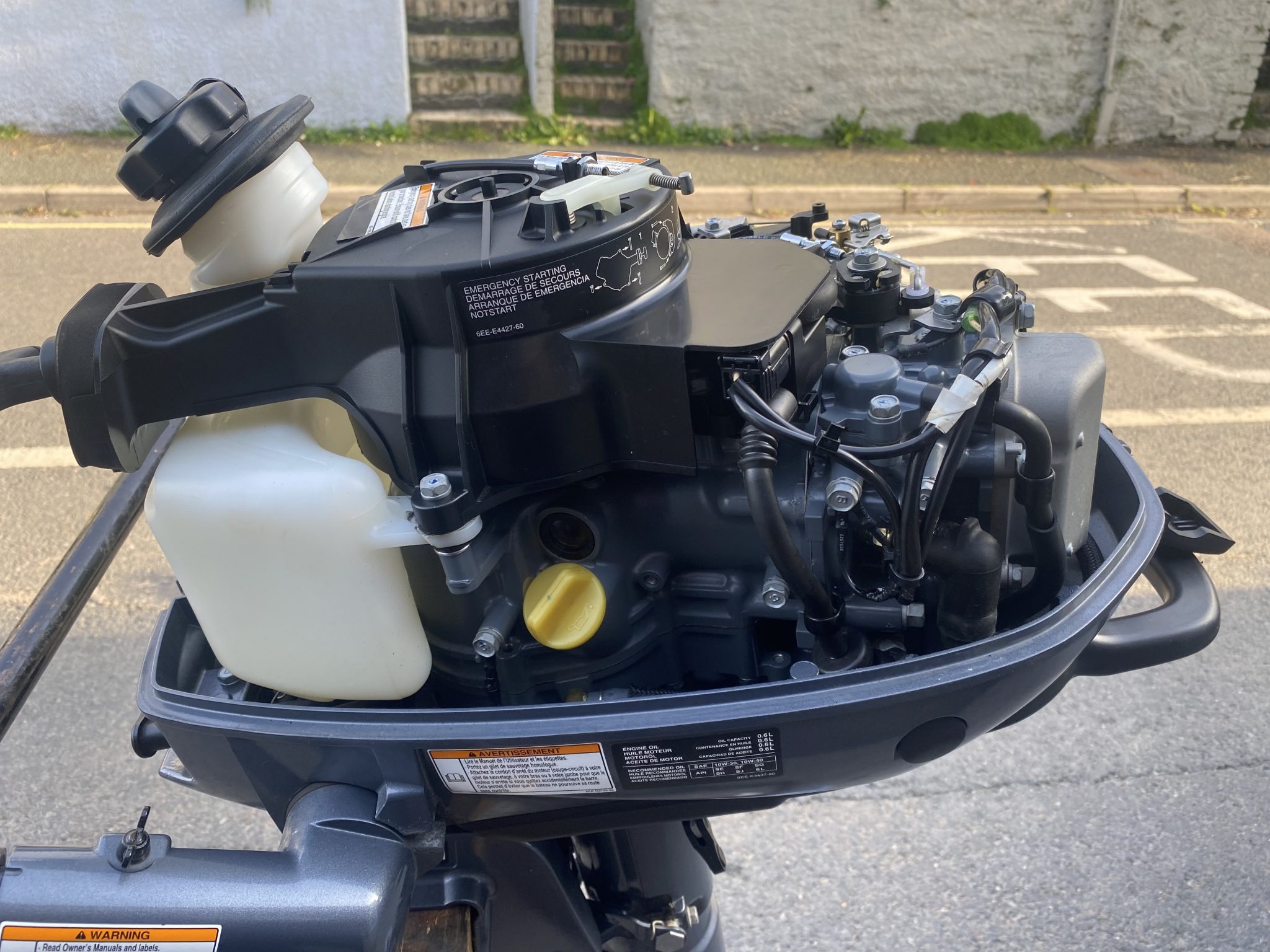 used Yamaha 6hp 4 stroke for sale £895 - Chris Hoyle Marine Ltd